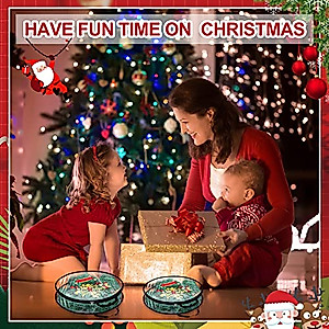 Zhengmy 30'' 24'' Christmas Wreath Storage Container - 4 Pack Clear Xmas Bags with Handle and Dual Zipper Plastic Decorative Protector for Seasonal Holiday Garland (Black)