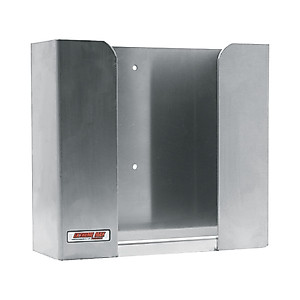 Extreme Max 5001.6305 C-Fold Paper Towel Dispenser for Enclosed Race Trailer, Shop, Garage, Storage - Silver