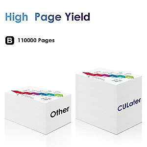 WX-104 Compatible Waste Toner Box Replacement for WX104 A7XWWY2 Waste Toner Container for Konica Minolta bizhub 227 287 Printers (1 Pack)