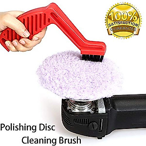 3 Pack Foam Pad Conditioning Brush for Cleaning Foam Wool Buffing Polishing Pads Sponge Disc Cleaner Handheld