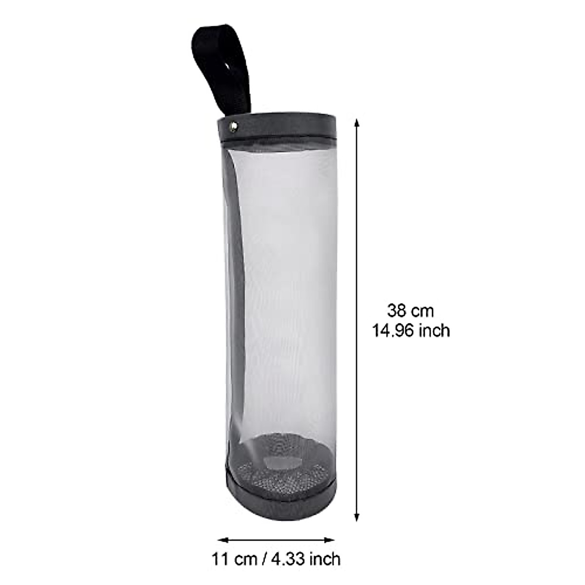 Kitchen Rubbish Bag Round Storage Bag Miscellaneous Wall Hanging Organizer Convenient Extraction Box Storage Bag Hanging Bag Small Pink Trash Bags