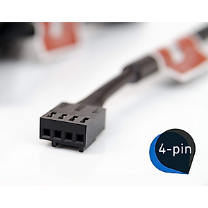 Noctua NF-F12 iPPC 3000 PWM, Heavy Duty Cooling Fan, 4-Pin, 3000 RPM (120mm, Black)