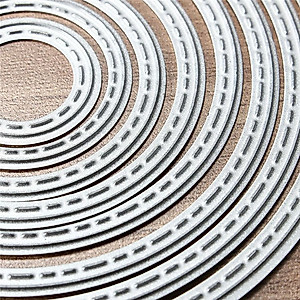 Cutting Dies Stencil Triangle Square Rectangle Round Ellipse Metal Mould for DIY Scrapbook Album Paper Card