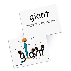SnapWords® Nouns List 1 Teaching Cards - Sight Words Flash Cards