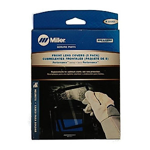 MILLER 231921 FRONT LENS COVER - Performance Ser- 5/PK by Miller