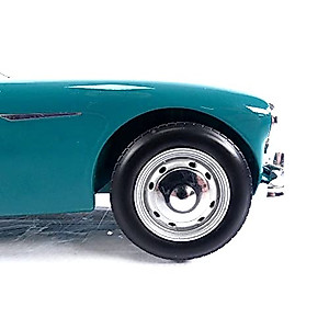 1959 Austin Healey 3000 Mk.1 RHD (Right Hand Drive) Green 1/18 Diecast Model Car by Norev 182600