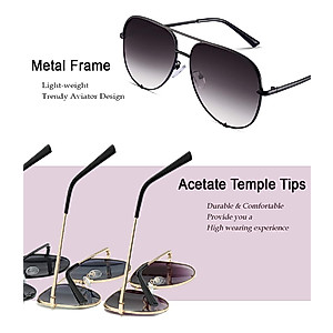 Mirrored Aviator Sunglasses For Men Women Fashion Designer UV400 Sun Glasses