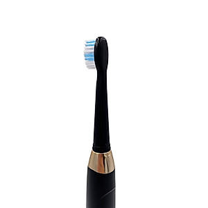 6-Pack Replacement Toothbrush Heads for Dnsly Fairywill FW507/FW508/FW917/FW909/FW949/FW958/FW507B/FW908/FW610/FW659/FW719/FW910 KIPOZI Sboly Sonic Electric Toothbrush (Black)