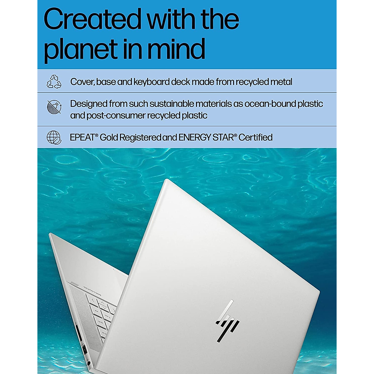 HP 2023 Envy X360 15.6" FHD IPS Touch 2-in-1 Laptop Intel 12-Core i7-1260P Iris Xe Graphics 64GB DDR4 2TB NVMe SSD HDMI Thunderbolt 4 WiFi AX BT Backlit KB Fingerprint Windows 11 Home w/RE USB