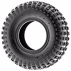 Set of 4 SunF A011 XC Sport ATV & Go Karts Knobby Tires 145/70-6 (14x6-6), 6 PR, Tubeless