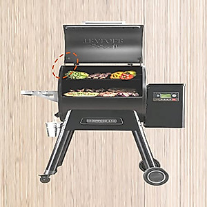 Grill Lid Door Stop Arc Left Side Replacement Parts for Traeger Ironwood 650/885/XL Wood Pellet Grill