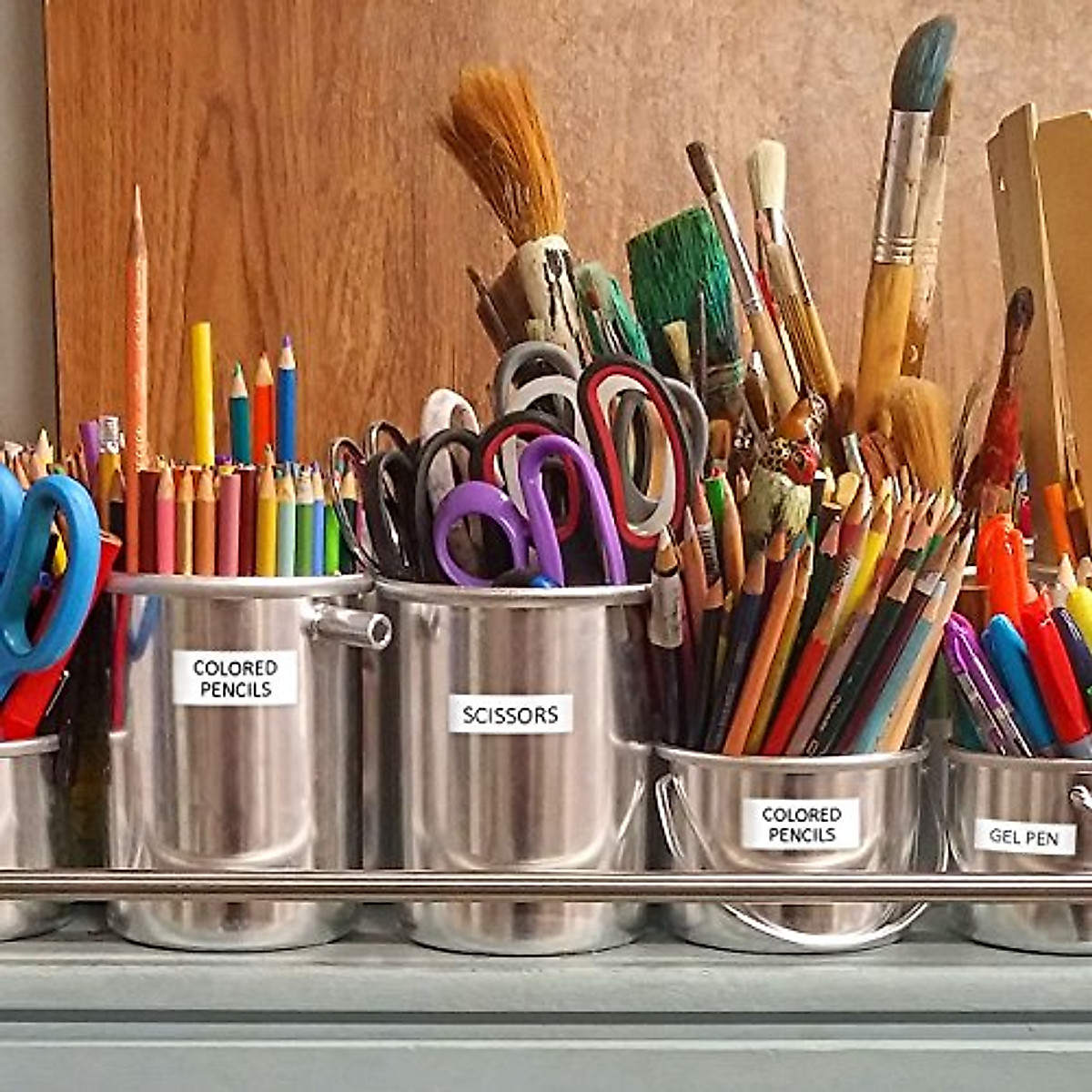 6-Pack Label Maker Tape Replace M-K231 Brother Label Maker Tape 12mm Brother Label Maker Refills M-K231, Fits Brother P-Touch M Tape M231 MK231 for Ptouch PT-M95 PT-90 PT70 PT-65 PT-85, Black on White