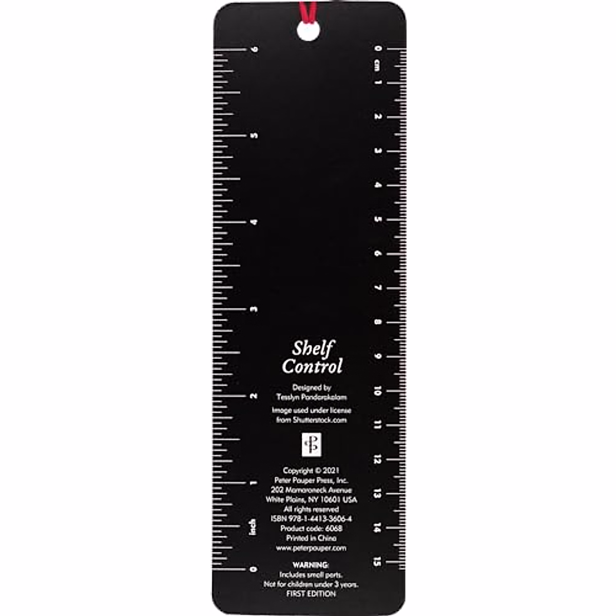 Shelf Control Beaded Bookmark