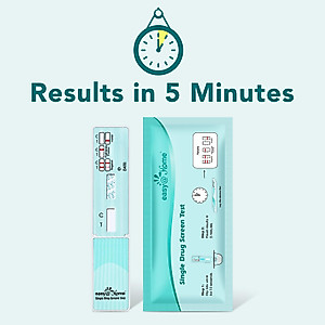 10 Pack - Easy@Home Marijuana (THC) Single Panel Drug Tests Kit - Individually Wrapped Single Panel THC Screen Urine Drug Test Kit with 50 ng/ml Cutoff Level - EDTH-114