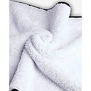 Adam's Single Soft Microfiber Towel - Soft Enough for Even The Most Delicate Finishes - Buff Away Polishes & Car Wax with Ease (2 Pack)