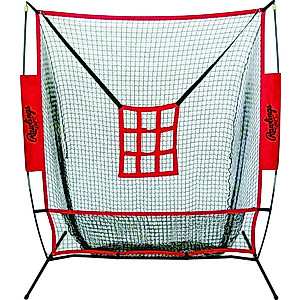 Rawlings | PRO-STYLE PRACTICE NET | 7' Baseball/Softball Training Net