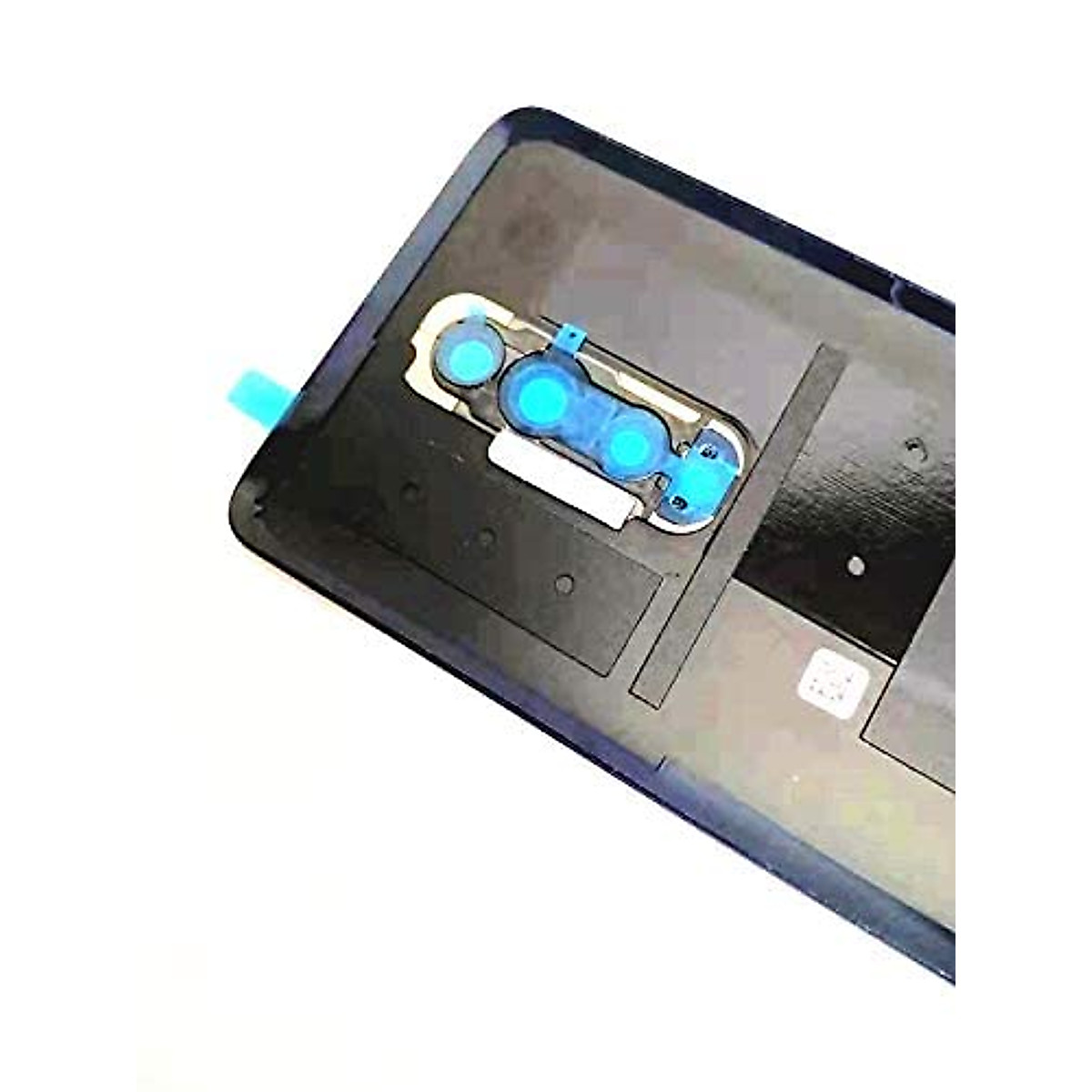 BSDTECH Battery Back Cover Rear Panel Glass +Camera Lens for Oneplus 7 Pro 6.67" GM1911 GM1913 GM1917 GM1910 GM1915 (Nebula Blue)
