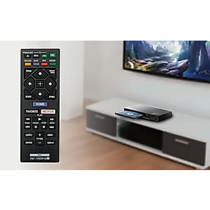 RMT-VB201U Replace Remote Control fit for Sony Blu-Ray BD Disc DVD Player BDP-BX370 BDP-S1700 BDP-S3700 UBP-X700 BDPBX370 BDPS1700 BDPS3700 UBPX700