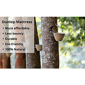 100% Natural Latex Mattress Topper - Medium - 3" King