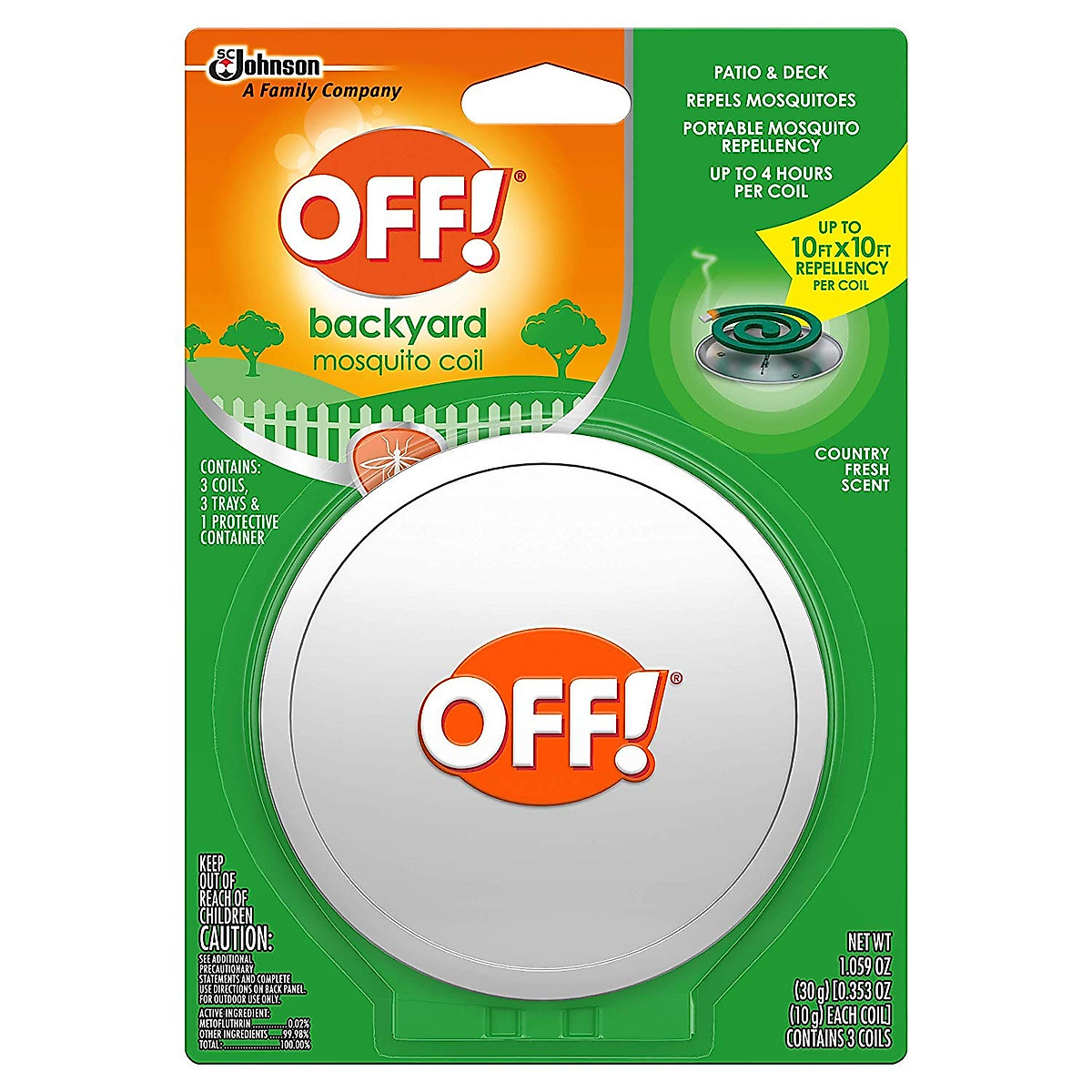 OFF! Patio and Deck Coil Tin