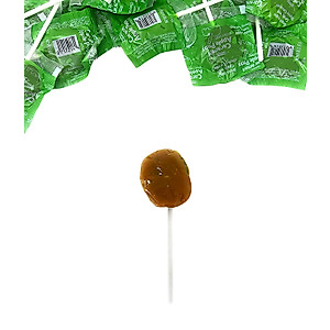 Caramel Apple Tootsie Pops Bulk Lollipops Suckers Filled With Chewy Tootsie Roll Candy Single Flavor Value Pack In Resealable Bag 4 lbs (64 Oz) 100+Pcs