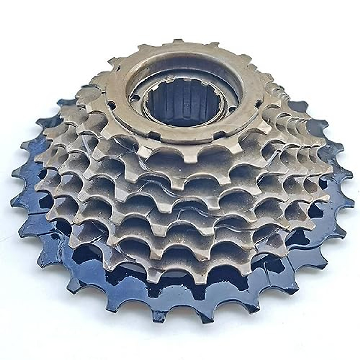 Aosekaa 7 Speed MTB Bike Bicycle Cassette Flywheel Replace Parts Made of High Strength Steel Stable Performance Wear Resistant for Mountain Bikes