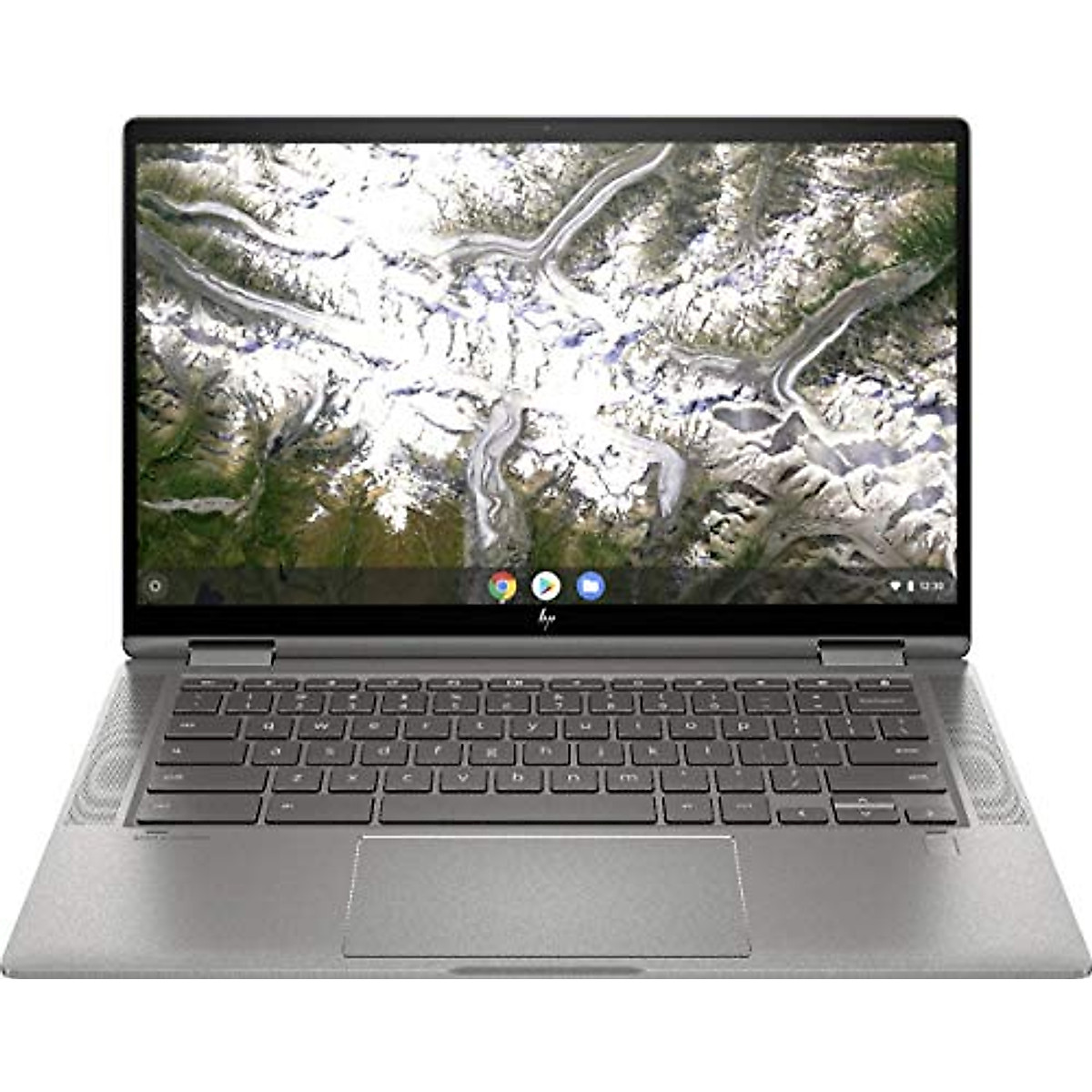2020 NewestHP x360 2-in-1 14-inch FHD Touchscreen Chromebook  10thGEn. Intel Core i3-10110U, 8GB RAM, 64GB eMMC, B&O Audio, WiFi 6, Backlit Keyboard, Fingerprint Reader - Mineral Silver (Renewed)