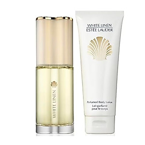 Estee Lauder White Linen Perfume Spray & Body Lotion Gift Boxed Set 1.75 oz. edp + 3.4 oz. perfumed body lotion