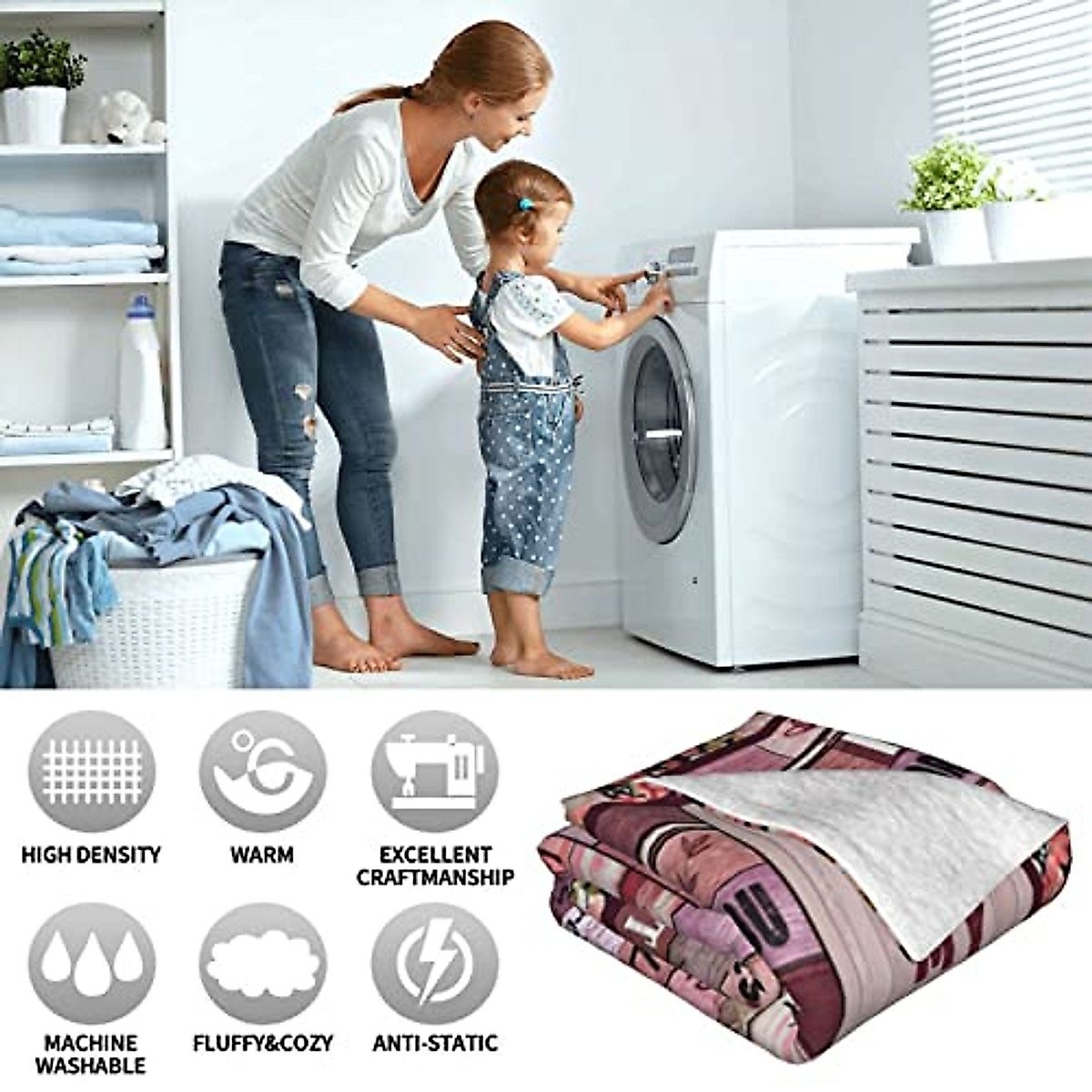 S SETEOSIR Niece Gifts from Auntie Throw Blanket to My Niece from Aunt Birthday Gifts Ultra-Soft Micro 50"x60"