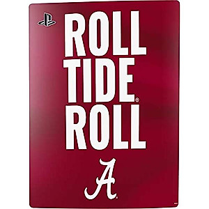 Skinit Decal Gaming Skin Compatible with PS5 Digital Edition Console + Controller - Officially Licensed College Alabama Roll Tide Roll Design