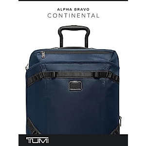 TUMI - Alpha Bravo Continental Front Lid Expandable 4 Wheeled Carry-On - Expandable Luggage - 21.8" X 16.0" X 9.0" - Navy
