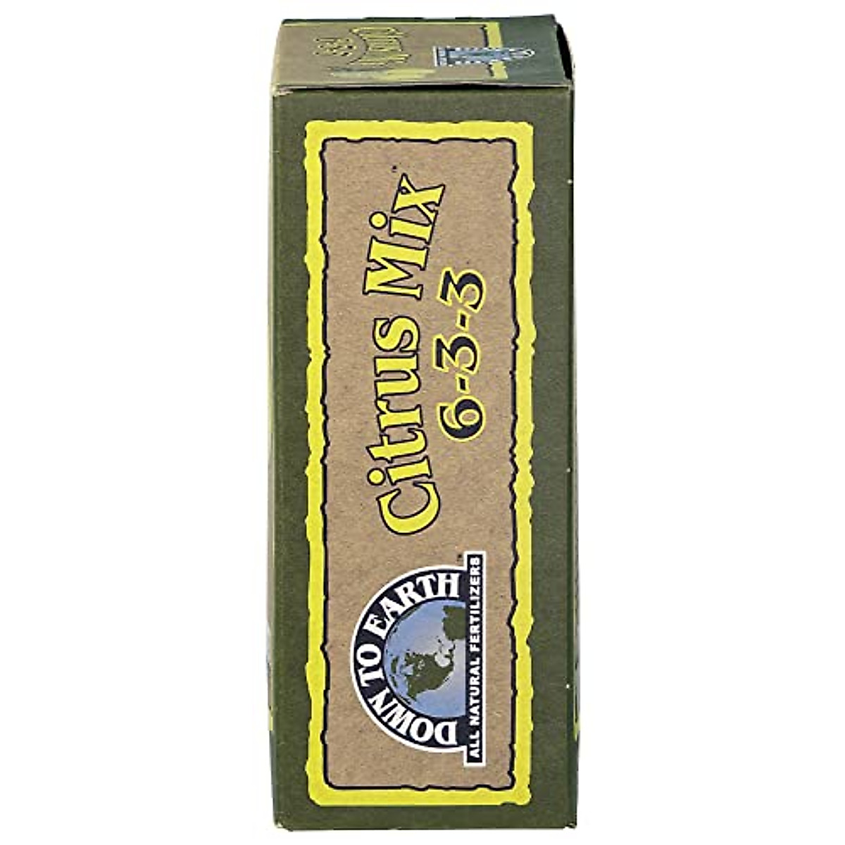 Down to Earth Organic Citrus Fertilizer Mix 6-3-3, 1 lb