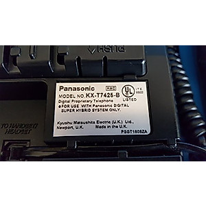 Panasonic KX-T7425-B Black Phone (Renewed)