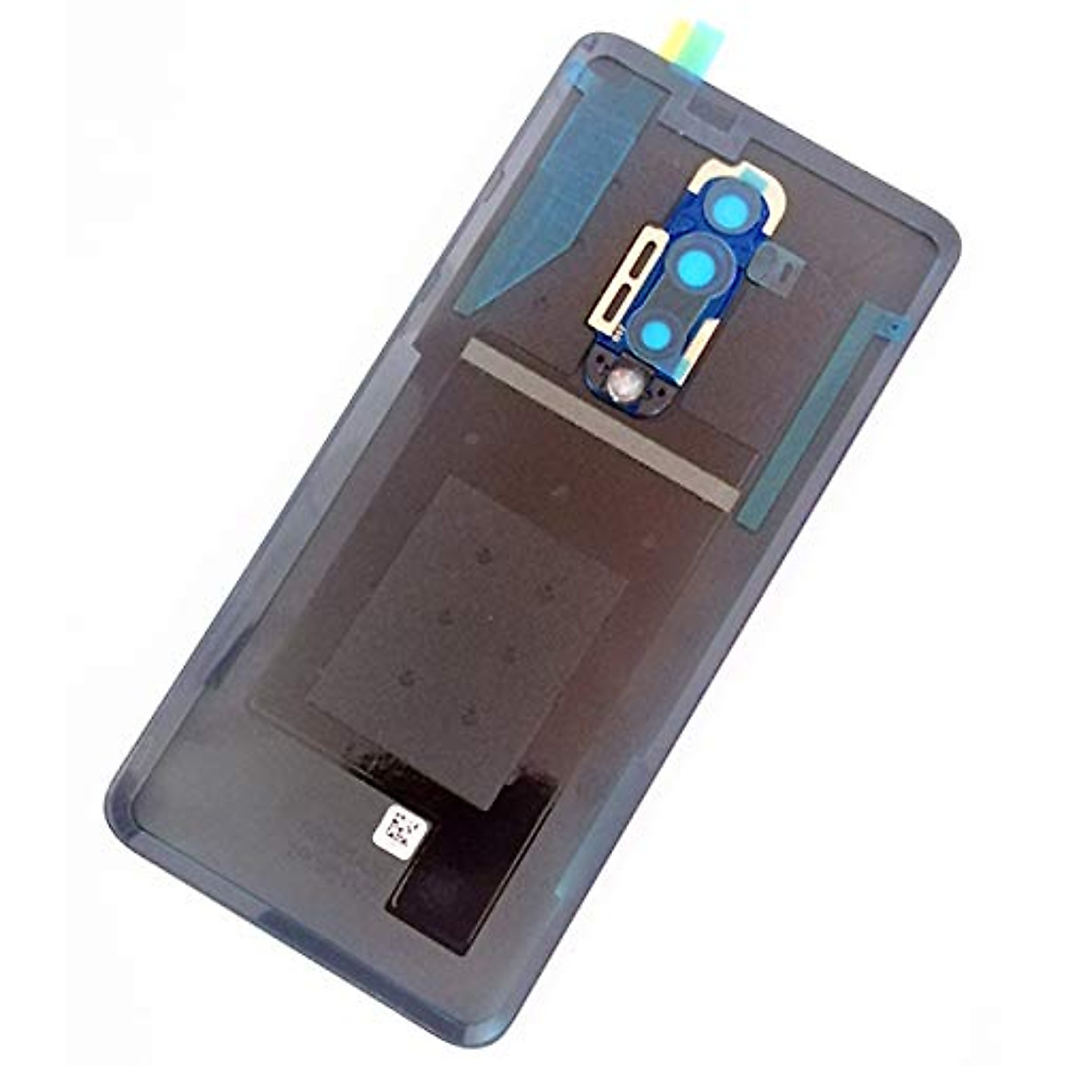 BSDTECH Battery Back Cover Rear Panel Glass +Camera Lens Replacement for Oneplus 7T Pro HD1910 HD1913 6.67" with Micro USB to Type-C Cable+Tools (7T Pro Haze Blue)