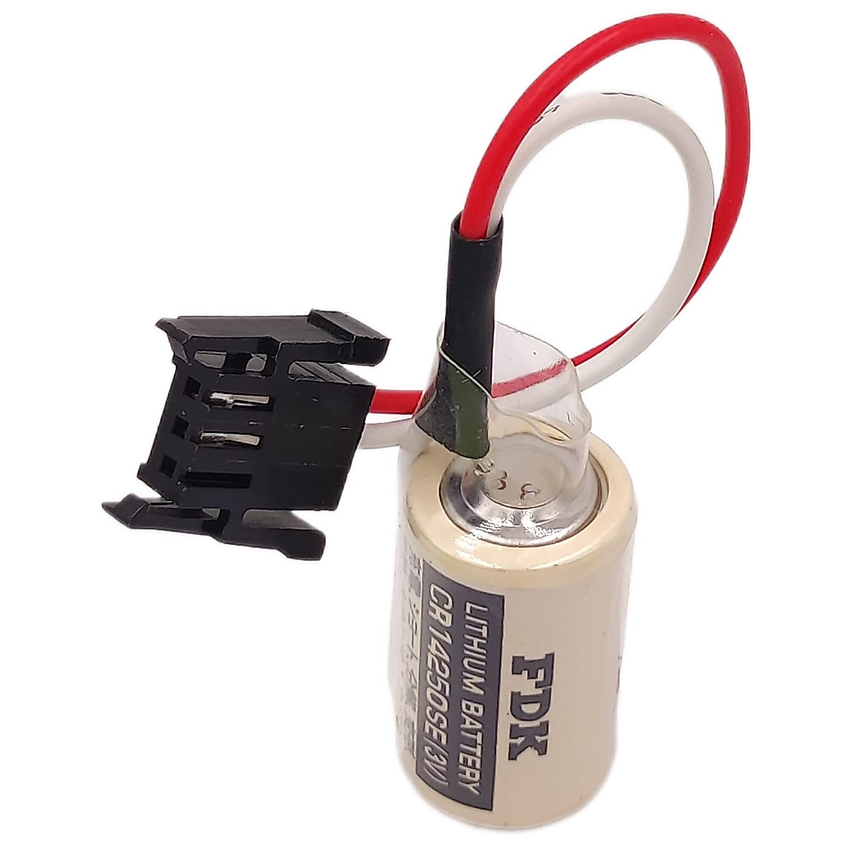 DCYNXC (5-Pieces 1100mAh CR14250SE 3V 1/2AA Battery Replacement for FDK CR14250SE PLC Lithium Battery 1747-BA Backup Power Supply, 14mm*25mm