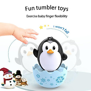 Lukax Easter Egg Toys - Bunny Chick Easter Basket Stuffer, Plastic Easter Toys with Rattles, Easter Egg Basket Toys Gift for Toddler Boy Girl