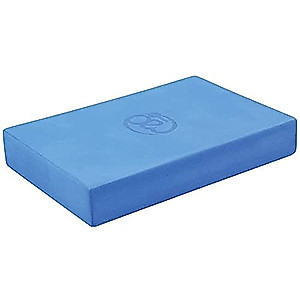 Yoga Mad EVA Yoga Block | 30cm x 20cm x 5cm | Eco Friendly Yoga Block | High Density EVA Non Slip Block for Yoga, Pilates and Home Workouts | Provides Support for Various Yoga Poses… (Single)