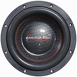 American Bass 10" Competition Car Subwoofer, 3000 Watt Maximum Power, Bass Surround Speaker, Car Audio Stereo Subwoofer - 10 inch, Dual 4 Ohm Voice Coil