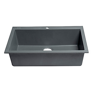 ALFI brand AB3020DI-T Kitchen Sink, Titanium