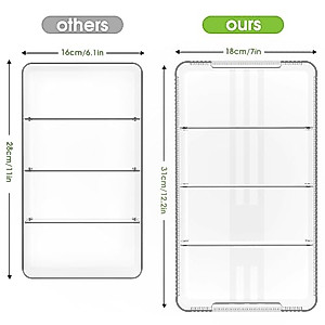 NIHEHAG 2 Tier Clear Under the Sink Organizer-Slide-Out Bathroom Cabinet Organizer With Hook/Cup/Dividers Acrylic Under Bathroom Sink Organizer and Storage for Medicine, Kitchen, Pantry, Cabinet