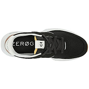 Cole Haan Men's Zerogrand All Day Runner Sneaker, Black/Natural TAN/Optic White, 11.5
