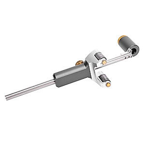 Marking Gauge Wheel Marking Gauge Draw Circle Linear Arc Scriber Tool Dual-Purpose Sliding Mark Scraper for Wood Iron Metal