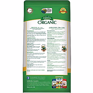Espoma Organic Garden-Tone 3-4-4 Organic Fertilizer for Cool & Warm Season Vegetables and Herbs. Grow an Abundant Harvest of Nutritious and Flavorful Vegetables – 4 lb. Bag - Pack of 2