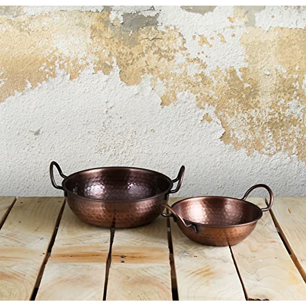 Thirstystone Copper Urban Farm Finish Balti Dish w/Handles
