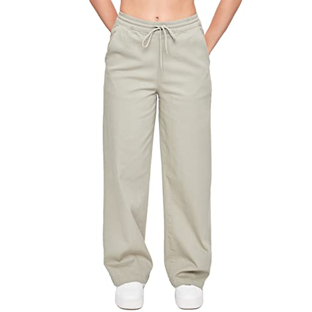 YMI Womens Jeans Wide Leg Jogger Pants, Grnte, Medium US