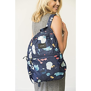 KALEIDO Stylish Lightweight Packable Foldable Backpack Midnight Muse Water Resistant, Convenient, Airport Friendly