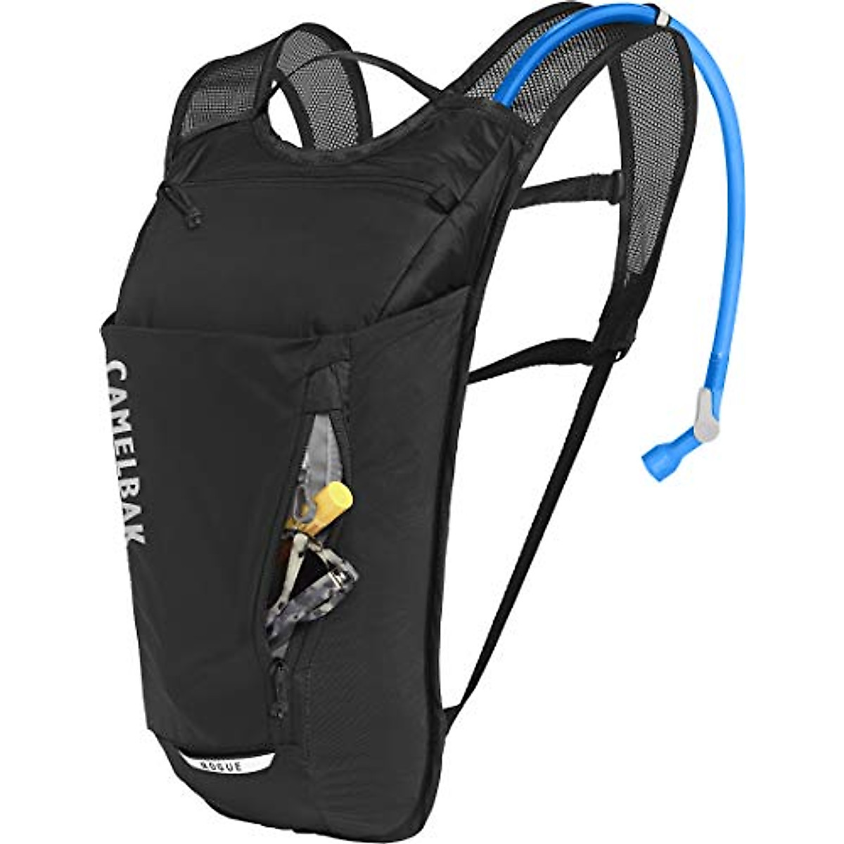 CamelBak Rogue Light Bike Hydration Pack 70oz, Black/Silver