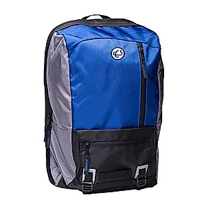 Case-It The Classic Laptop Backpack, Fits 13 Inch and Some 15 Inch Laptops, Blue (BKP-303-BLU)