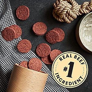 Pup-Peroni Rounds Dog Treats With Beef Brisket, 5 oz. Bag (Pack of 8)