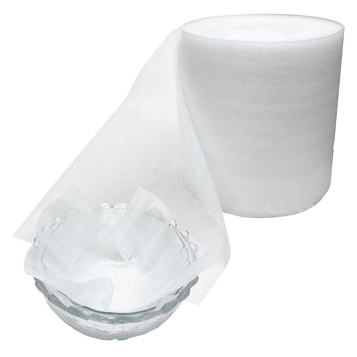 UBOXES Foam Wrap Roll 150' x 12 Inch Wide 1/16 Inch Thick Perforated 12 Inch, Model:FOAMWRAPS150